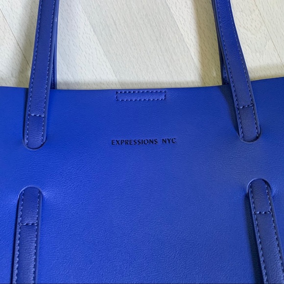 Expressions Nyc | Bags | Expressions Nyc Chelsea Tote Vegan Shoulder ...